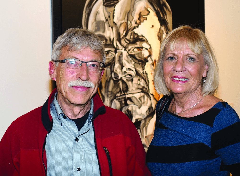 Capt (ret’d) Robert Kennedy and Carole Wardell.. Background: Col S. P ...