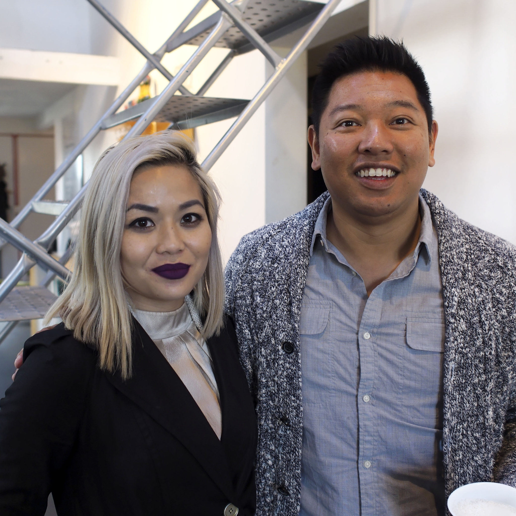 Monica Tran and Matthew Cheng. with Christine. – TheBulletin.ca
